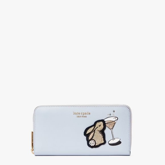 kate spade | Bags | Kate Spade New York Bunbun Bunny Zip Around ...
